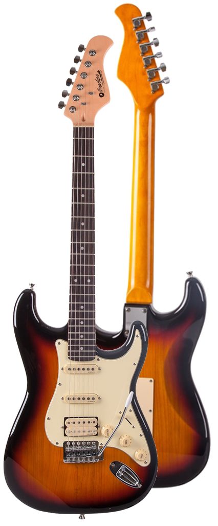GUITARRA ELÉCTRICA PRODIPE SERIE ST83-RA STRATOCASTER SOMBREADA ...